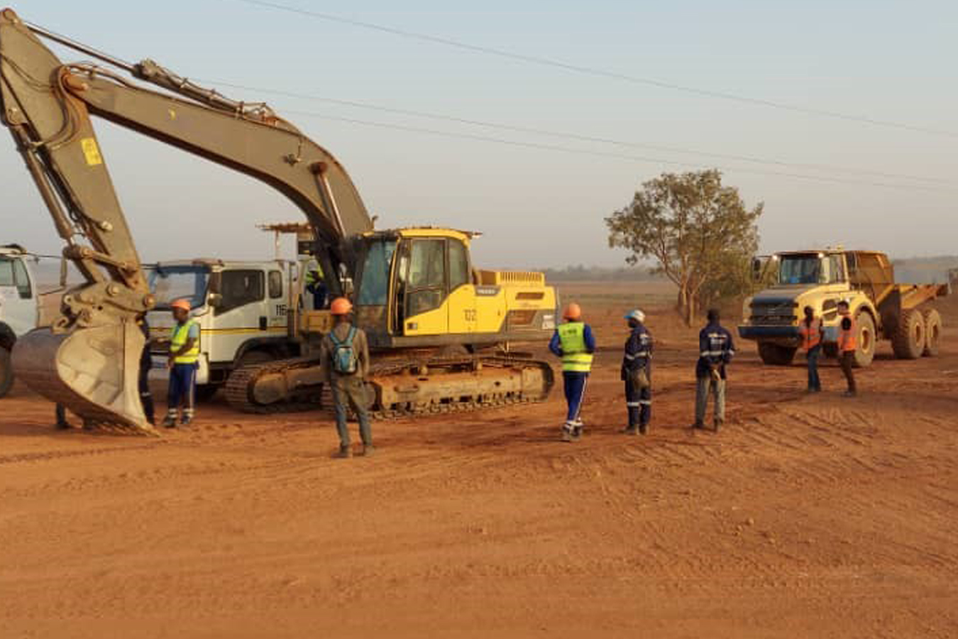 Construction d'un barrage et réhabilitation - NGE Contracting Côte d'Ivoire